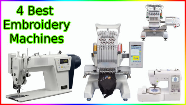4 Best Embroidery Machines | Review - EMDIGITIZING
