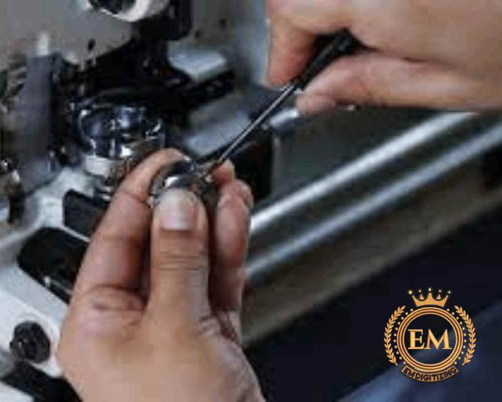 What is the best thread tension for an embroidery machine