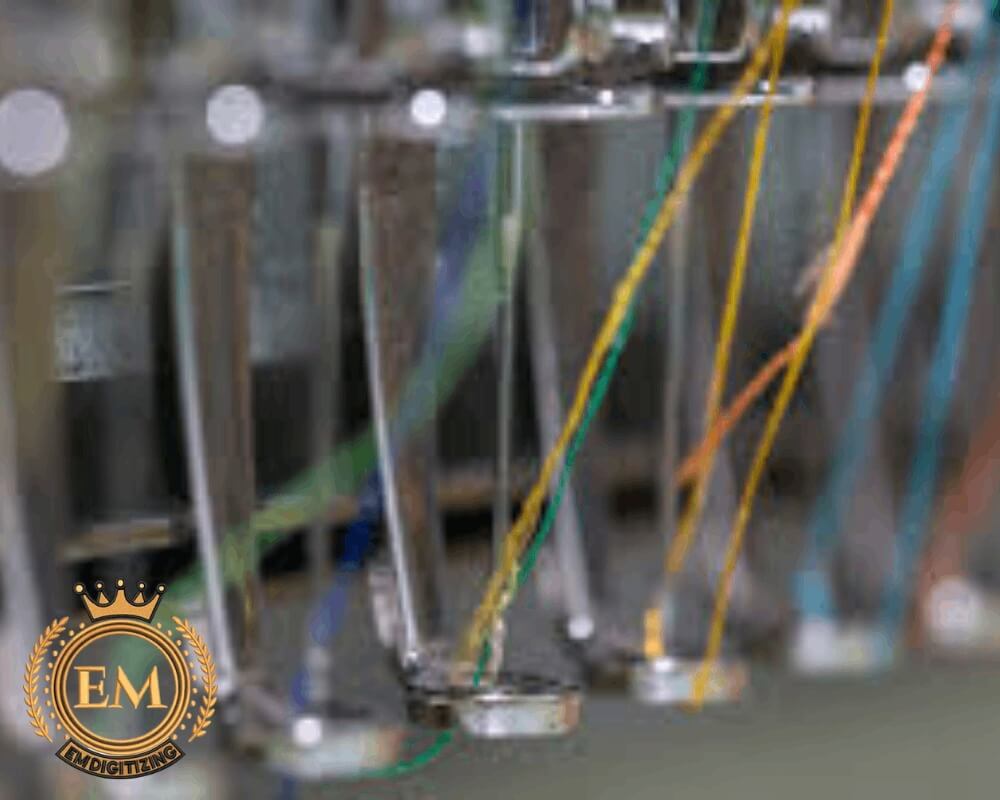 What is the best thread tension for an embroidery machine