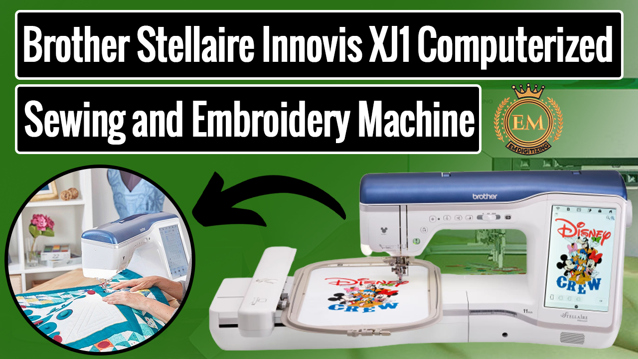 Brother Stellaire Innovis XJ1Máquina de coser computarizada