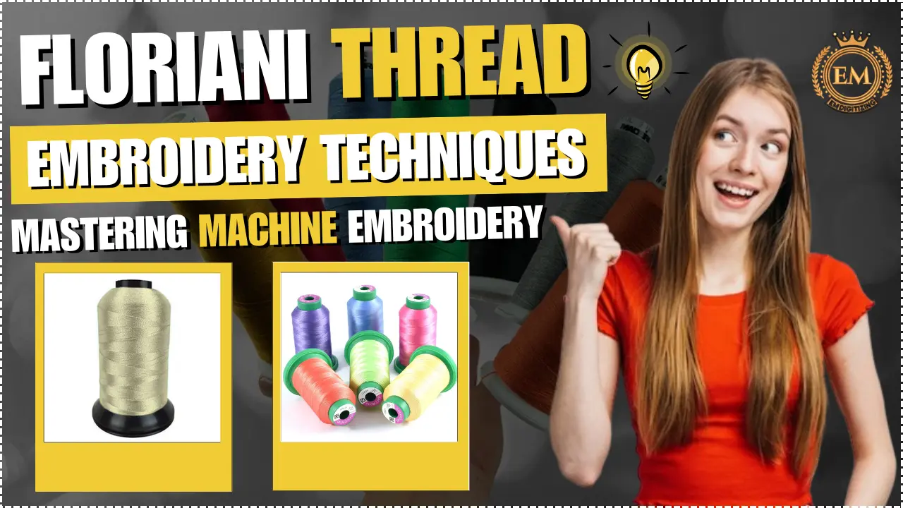 Floriani-Fadensticktechniken: Maschinenstickerei