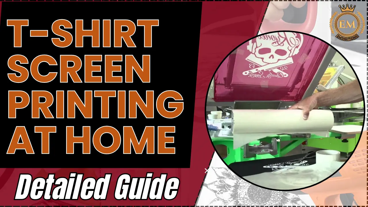 How to Do T-Shirt Screen Printing at Home | Detailed Guide