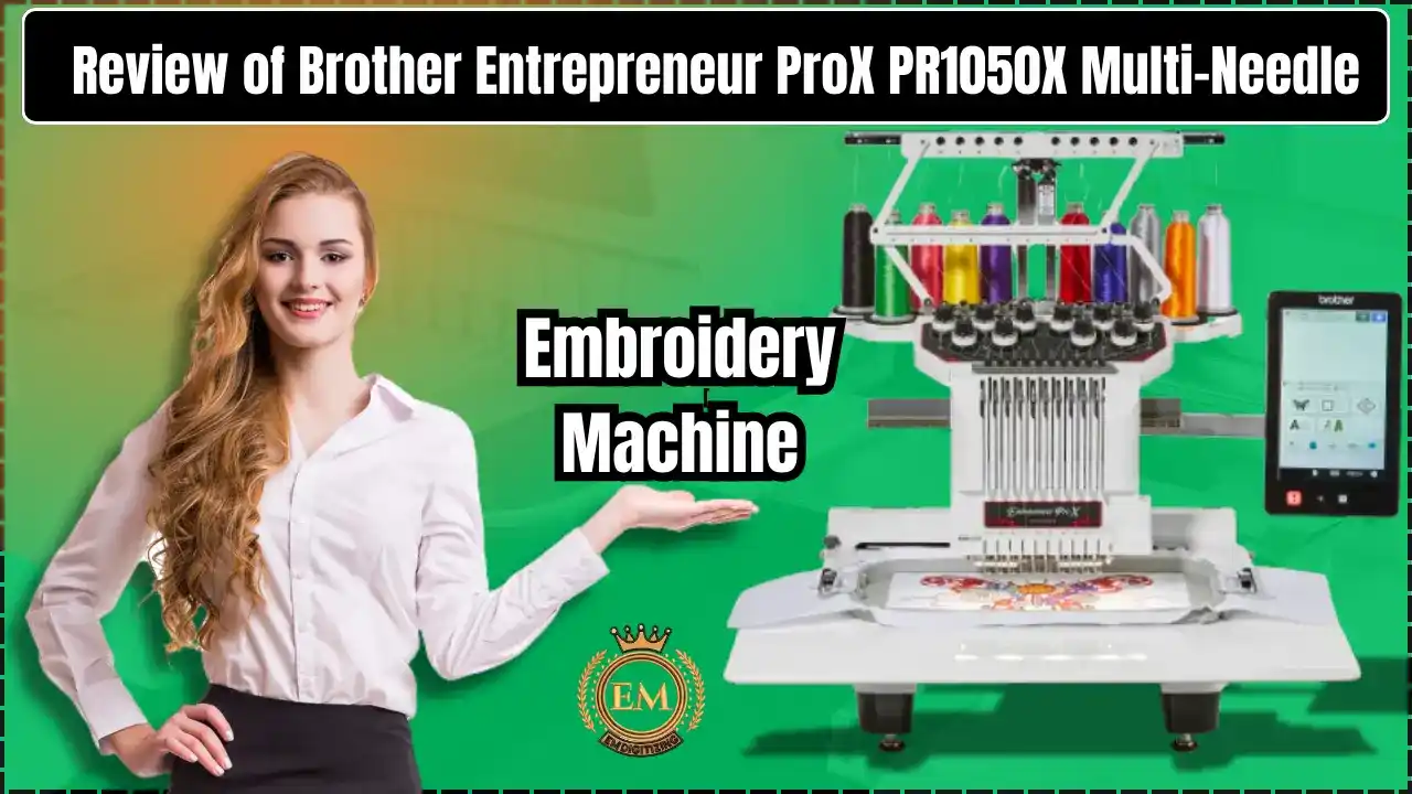 Review of Brother Entrepreneur ProX PR1050X Machine