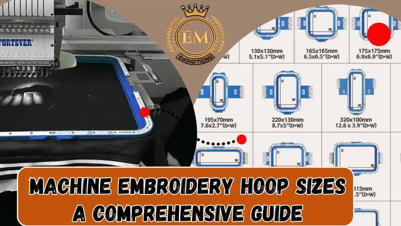 Machine Embroidery Hoop Sizes: A Comprehensive Guide