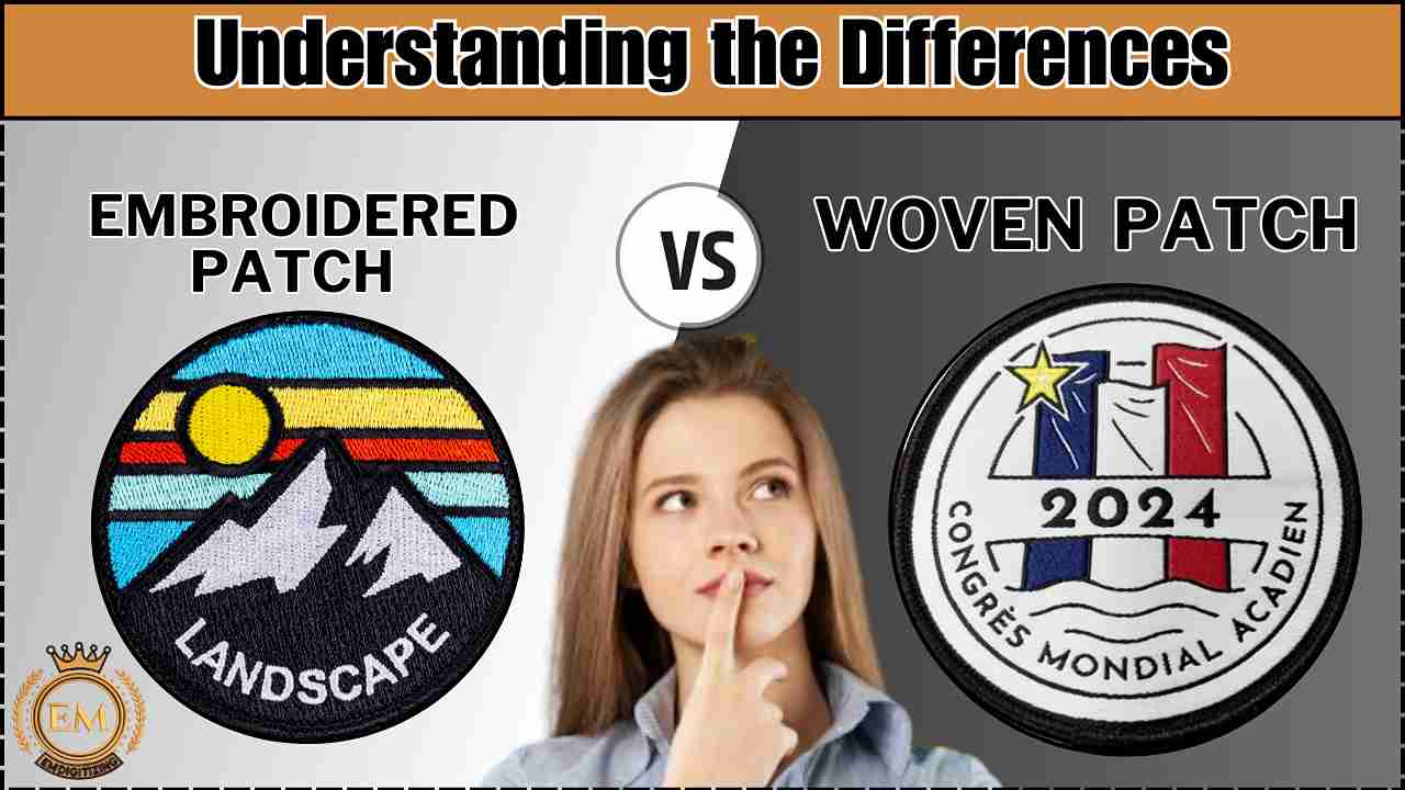 Woven vs Embroidered Patch: Understanding