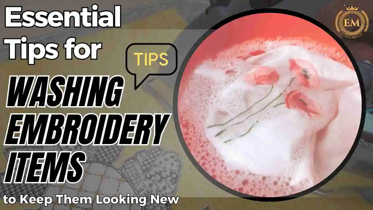 Essential Tips for Washing Embroidery Items