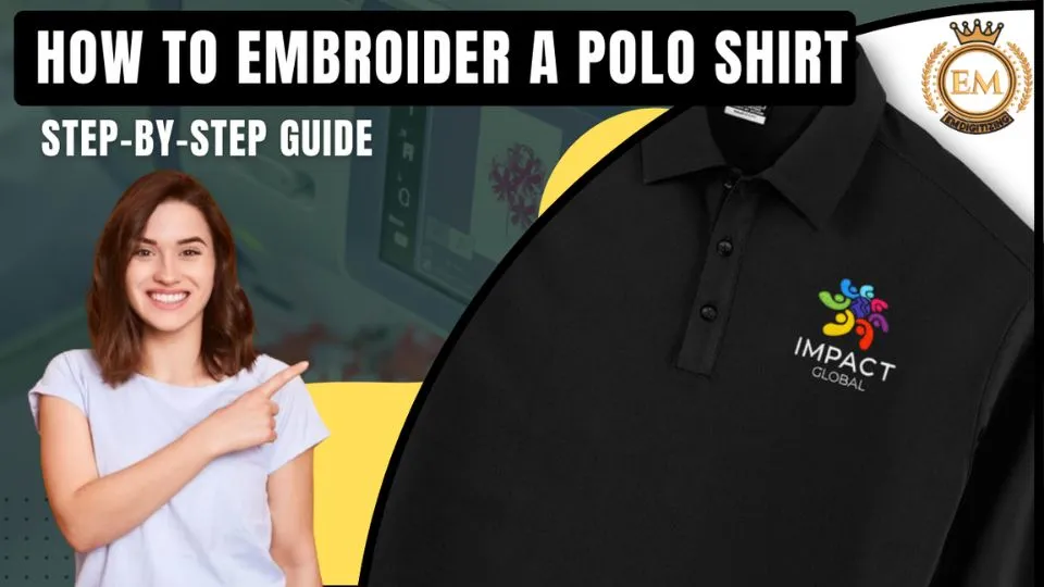 Cómo bordar un polo de polo | Guía paso por paso